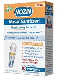 Free Nozin Nasal Sanitizer Sample to Librarians