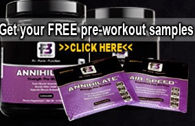 F3 Nutrition: Free Pre Workout Supplement Samples