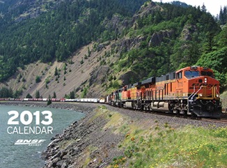 Free 2013 BNSF Railway Photo Calendar & 2013 BNSF Heritage Calendar
