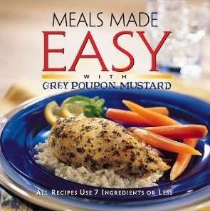 Free Grey Poupon Recipe Booklet from Kraft (call in)