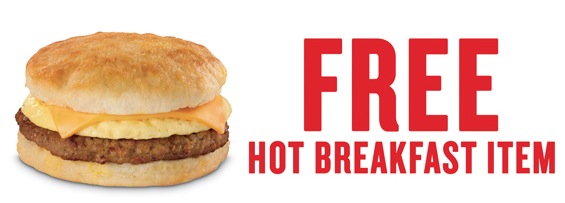Free Hot Breakfast Item at RaceTrac (fb)