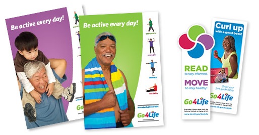 Free Go4life Bookmarks & Posters