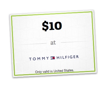 Free $10 Tommy Hilfiger Gift Card (Wrapp)