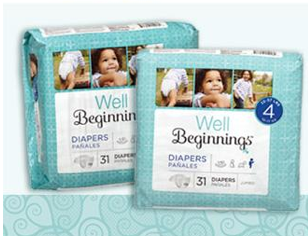 Free Well Beginnings Diapers and Wipes (Apply, Mom Ambassadors)
