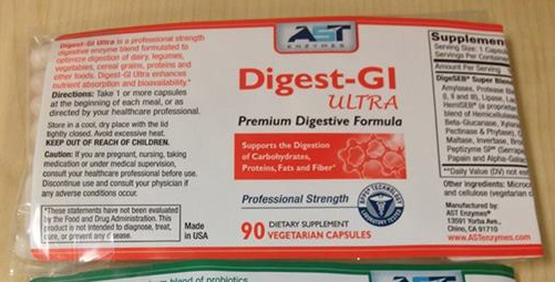 Free AST Enzymes Floracor-GI and Digest-GI Samples