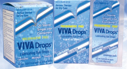 Free Viva Drops Lubricating Eye Drops Sample