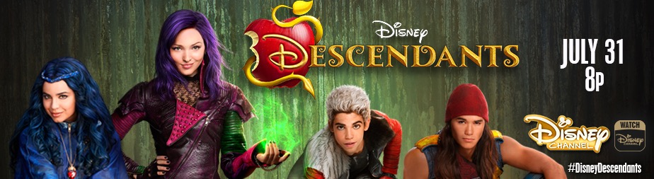 Free DISNEY’S DESCENDANTS Live Premiere Viewing Party Pack (Apply)
