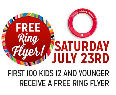 Free Ring Flyer at Kmart (7/23)