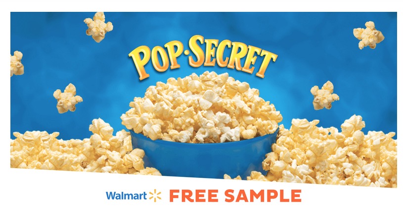 Free Pop Secret Popcorn Sample at Walmart