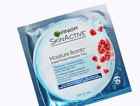 Free Garnier SkinActive Sheet Facial Mask Sample