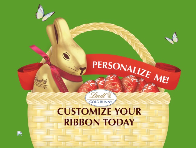 Free Personalized Ribbons From Lindt