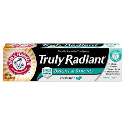 Free Arm & Hammer Truly Radiant Bright & Strong Toothpaste at Rite Aid