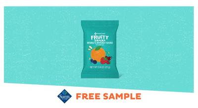 Free Member’s Mark Fruity Snacks Sample at Sam’s Club