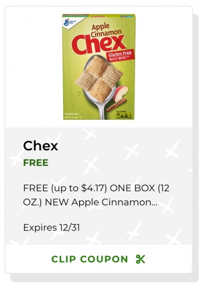 FREE Box of Apple Cinnamon Chex at Publix