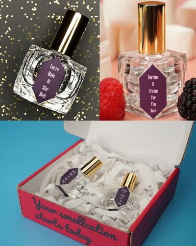 2 Free Bottled Up Feelings Fragrance Sample Cards