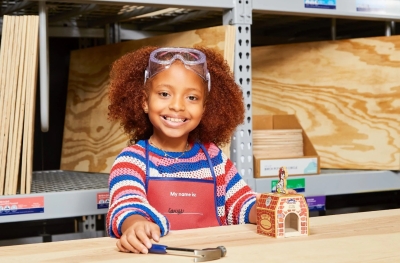 Build a Firehouse Dog Bank at Lowe's Free Workshop (10/12)