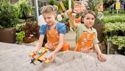 Free Home Depot Kids Workshop: Crop Duster Build Kit (Sept 6)